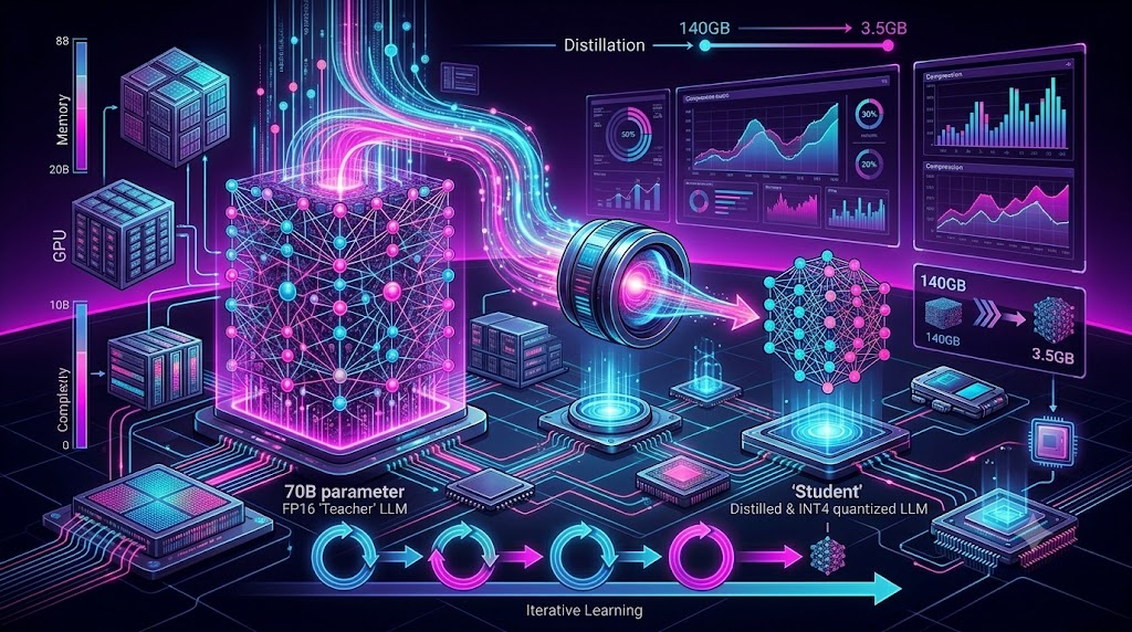 LLM Quantization and Knowledge Distillation: How It Works